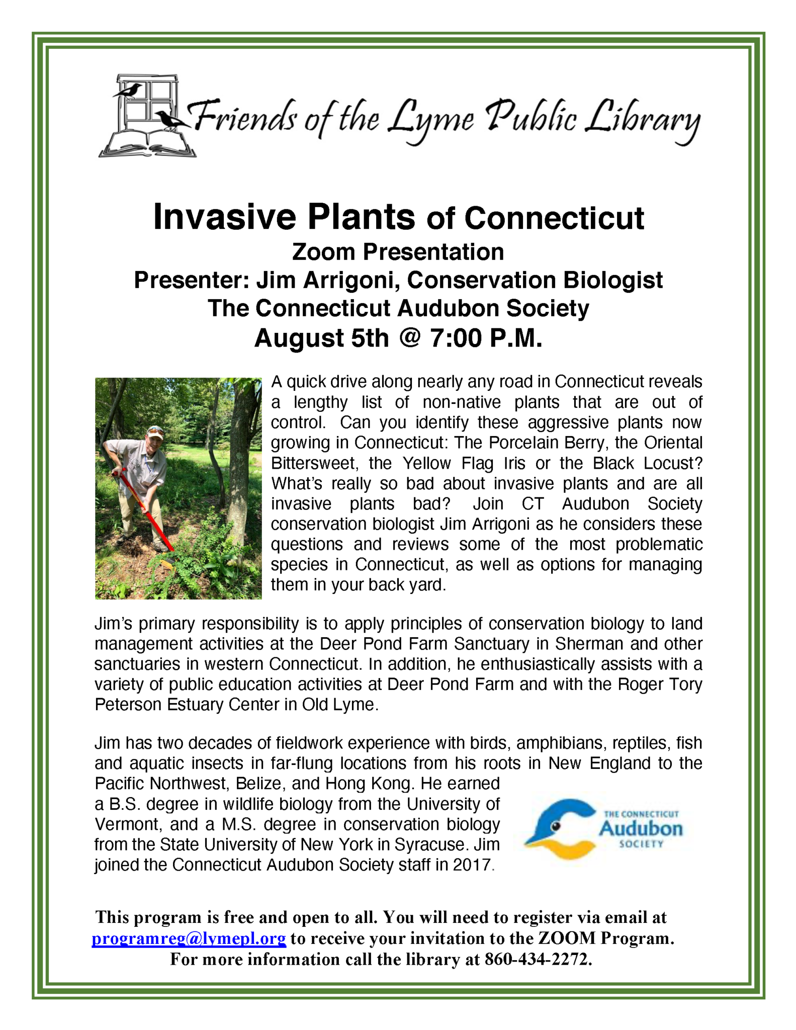 Invasive Plants of Connecticut – Lyme Land Conservation Trust