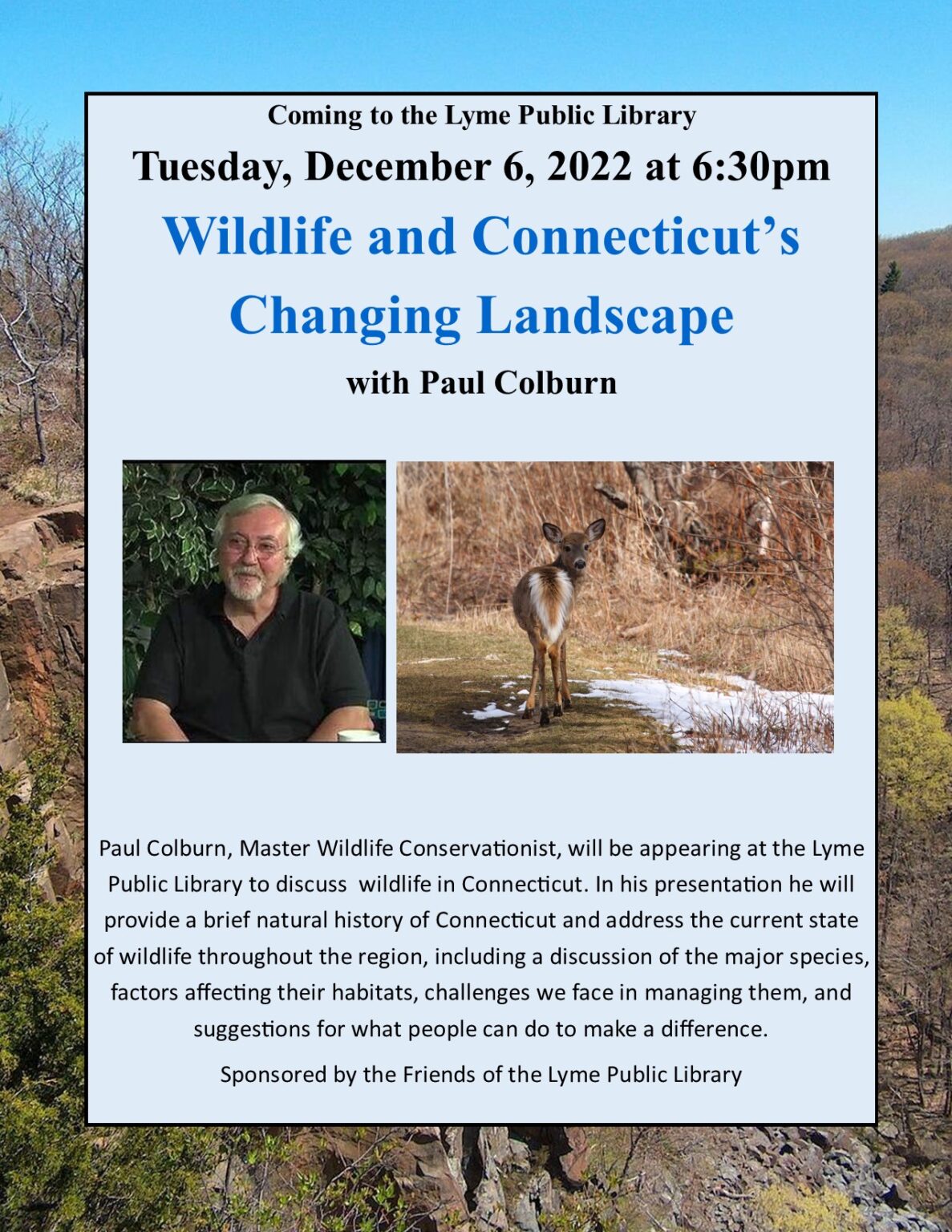 Wildlife and Connecticut’s Changing Landscape - Lyme Land Conservation ...